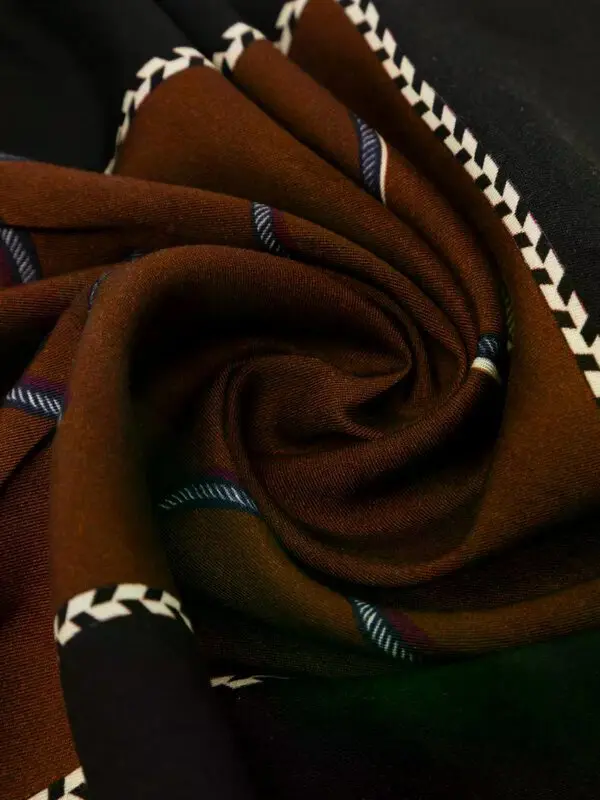 Toga Graphic-print Scarf