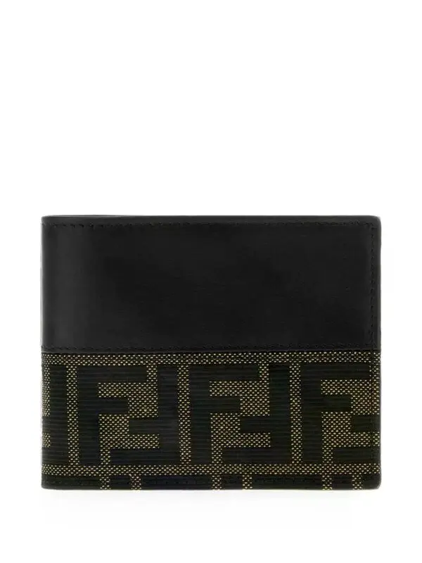 Fendi Ff Jacquard Wallet