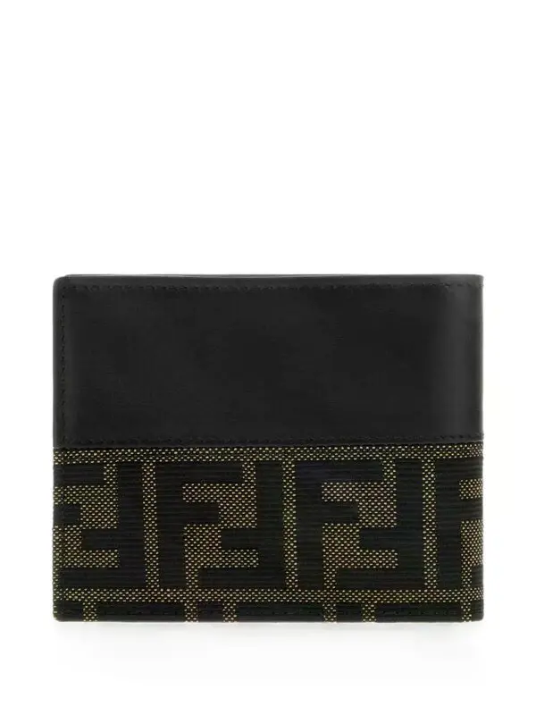 Fendi Ff Jacquard Wallet