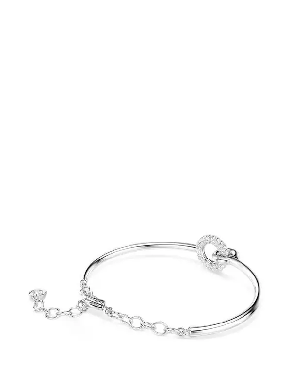 SWAROVSKI Dextera Crystal-embellished Interlocking-hoop Bracelet