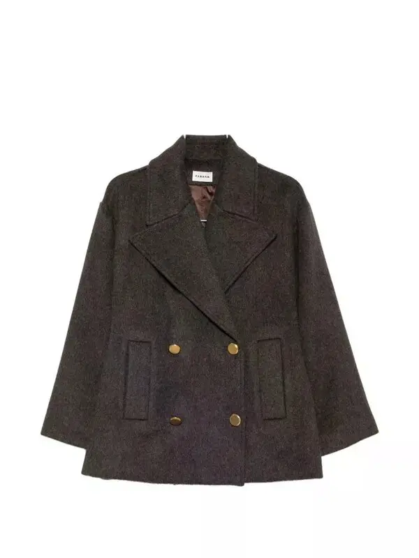 P.a.r.o.s.h Notch-lapel Double-breasted Coat