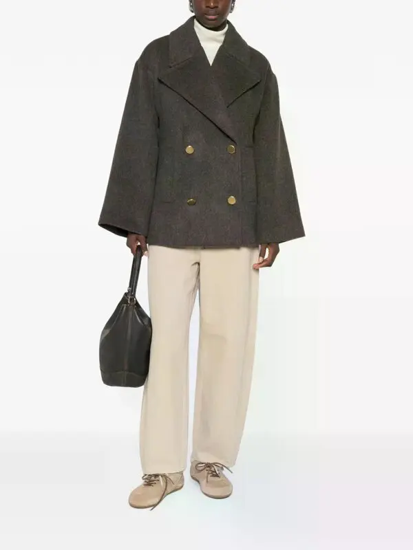 P.a.r.o.s.h Notch-lapel Double-breasted Coat