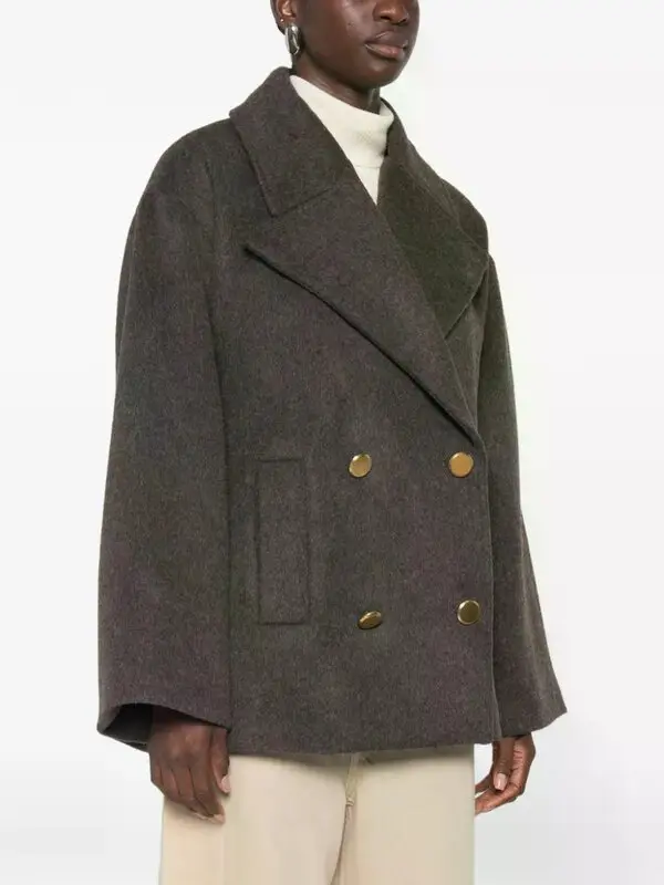 P.a.r.o.s.h Notch-lapel Double-breasted Coat