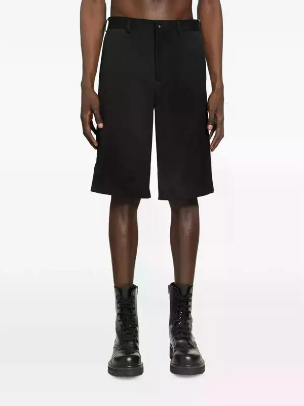 Comme Des Garçons Zip-detailed Tailored Shorts