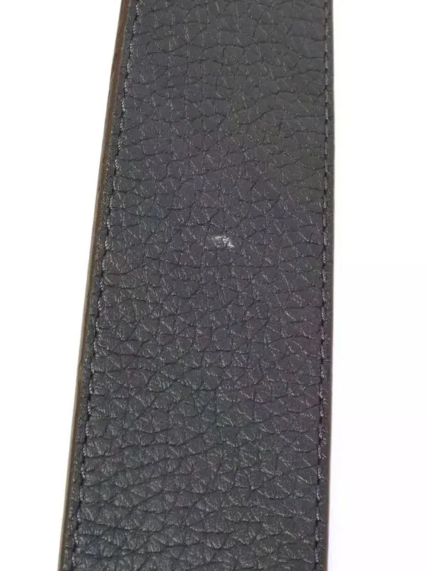 LOUIS VUITTON 2021 Logo-plaque Reversible Belt