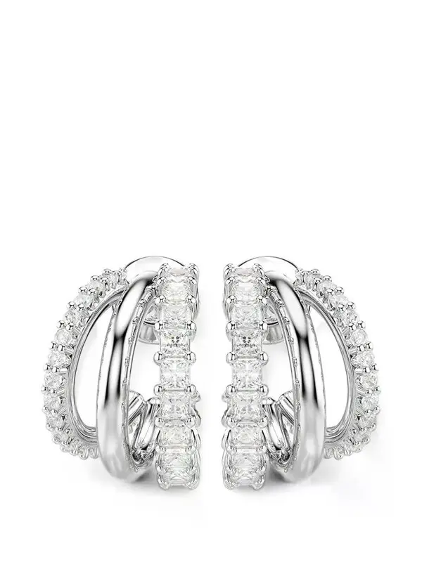 SWAROVSKI Hyperbola Crystal-embellished Multi-hoop Earrings