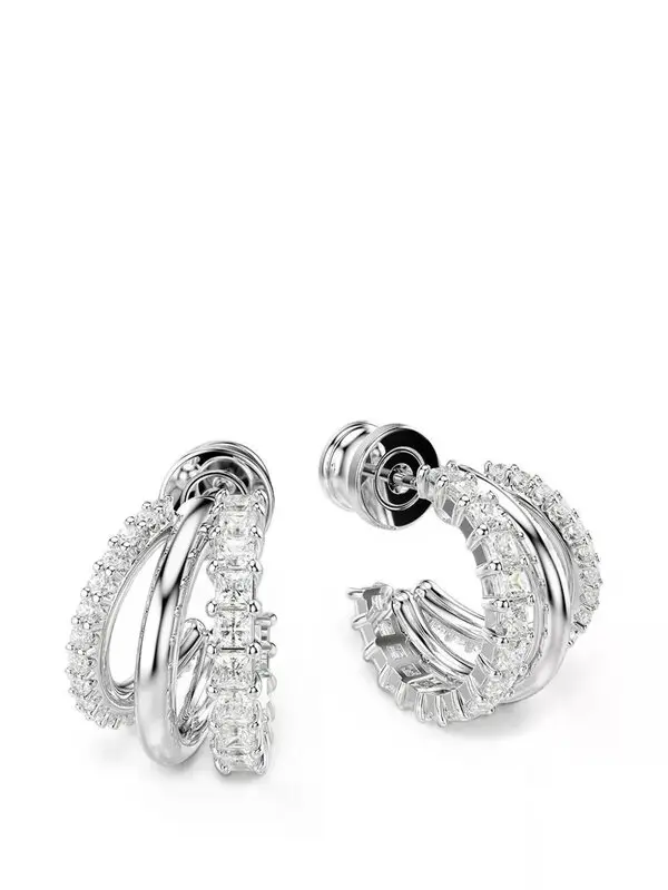 SWAROVSKI Hyperbola Crystal-embellished Multi-hoop Earrings