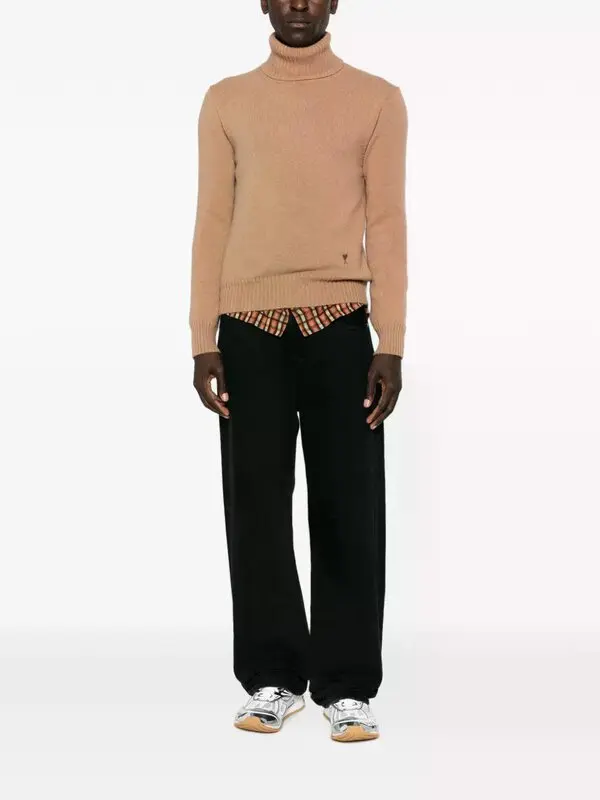 AMI Paris De Coeur Long-sleeve Sweater