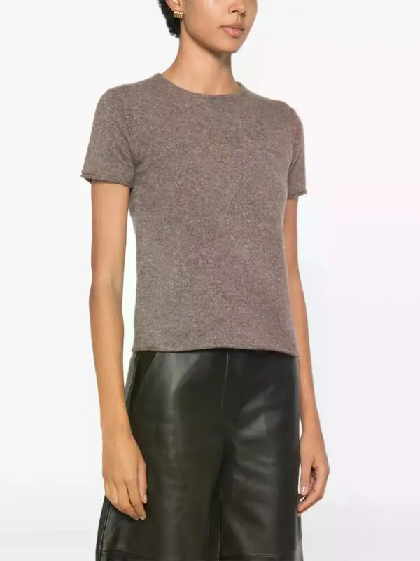 Co Ribbed-trim T-shirt