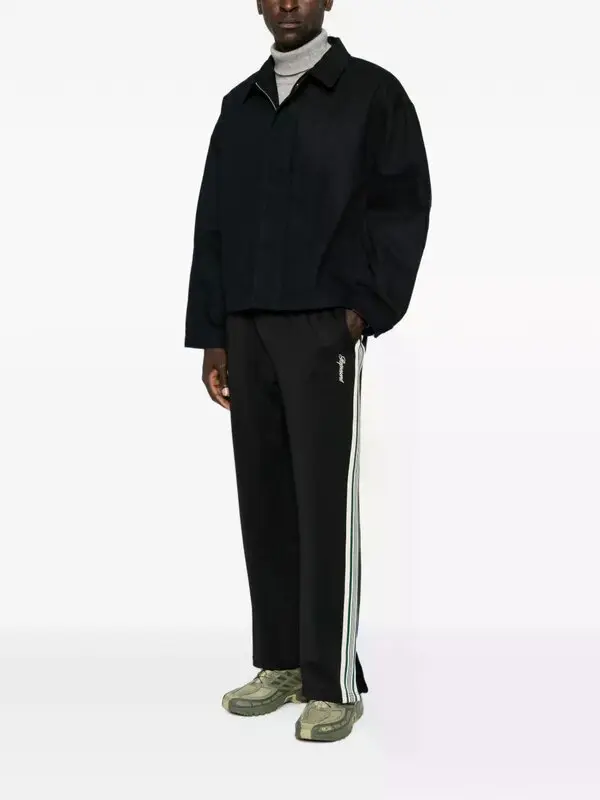ARTE ANTWERP Logo-embroidered Zip-up Jacket
