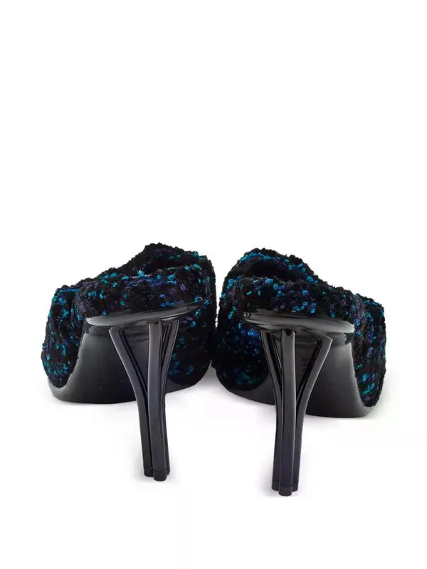 Bottega Veneta Pose Tweed Sandals
