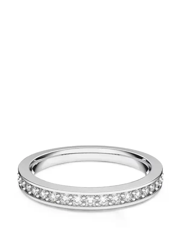 SWAROVSKI Matrix Crystal-embellished Pavé Ring - Silver