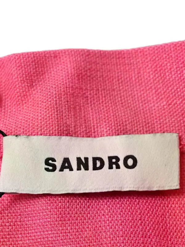 Sandro Cutout Slit Skirt