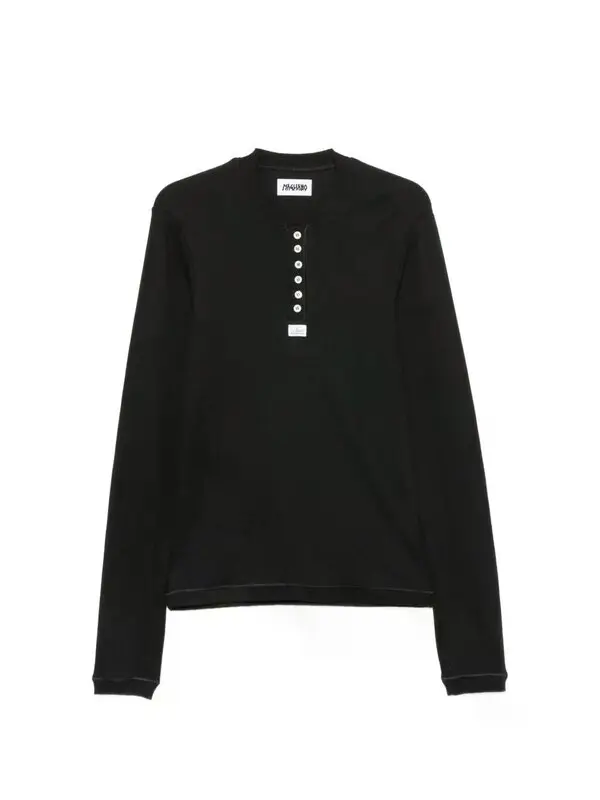 MAGLIANO Henley-neck Long-sleeve T-shirt