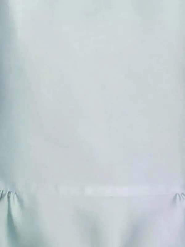 Burberry Draped-sleeve Mini Dress