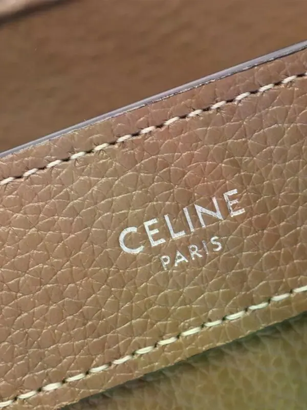Celine 2010-2026 Nano Leather Luggage Tote Satchel