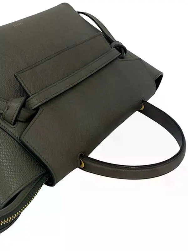 Celine 2017 Nano Grained Calfskin Belt Bag Satchel
