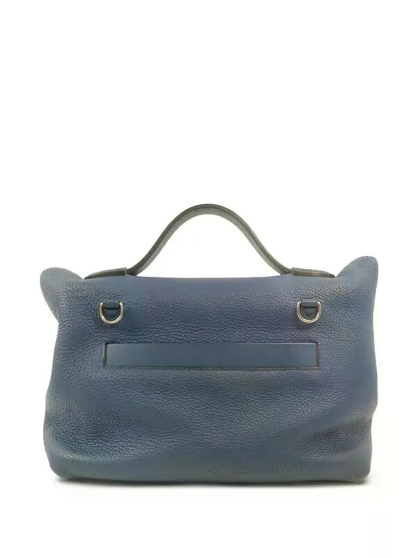Hermès 24/24 Leather Tote Bag - Blue