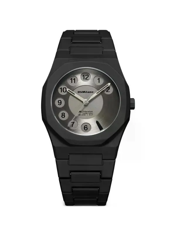 D1 MILANO Ring Polycarbon 37mm Watch - Grey