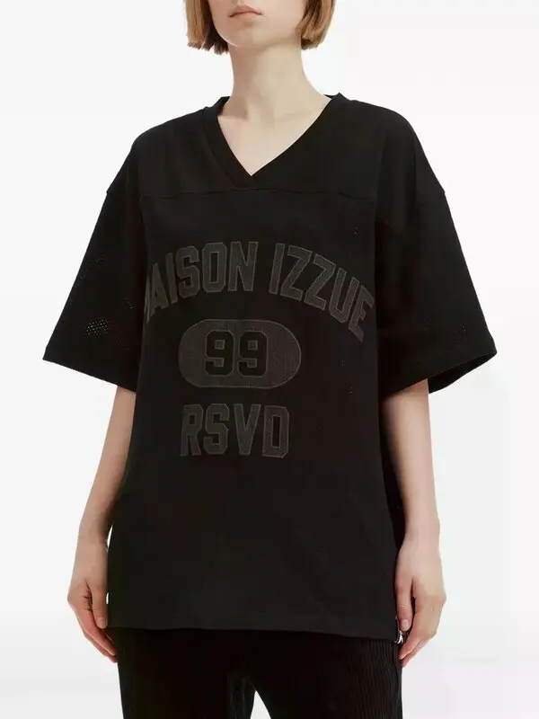 Izzue Graphic-print V-neck T-shirt