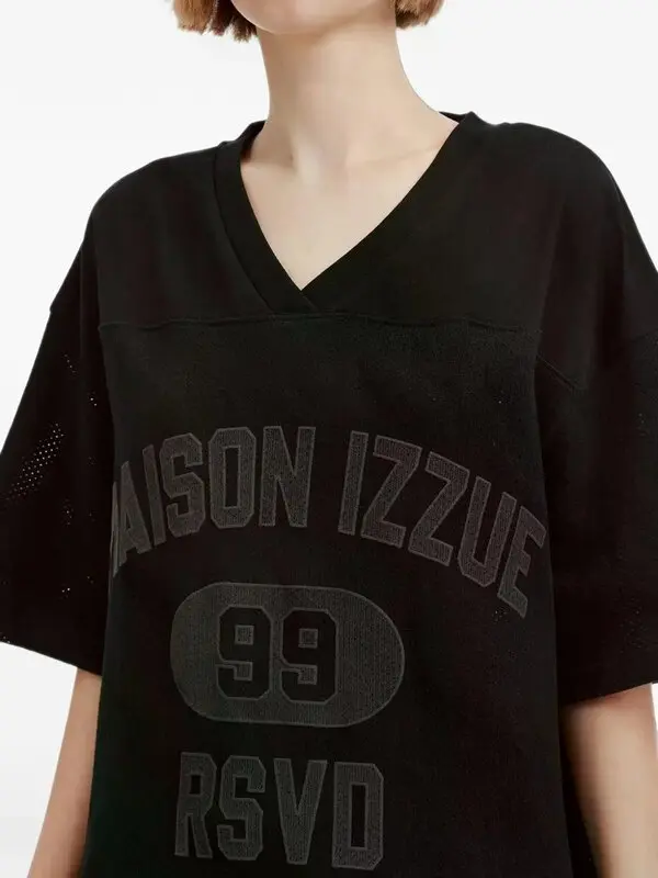 Izzue Graphic-print V-neck T-shirt