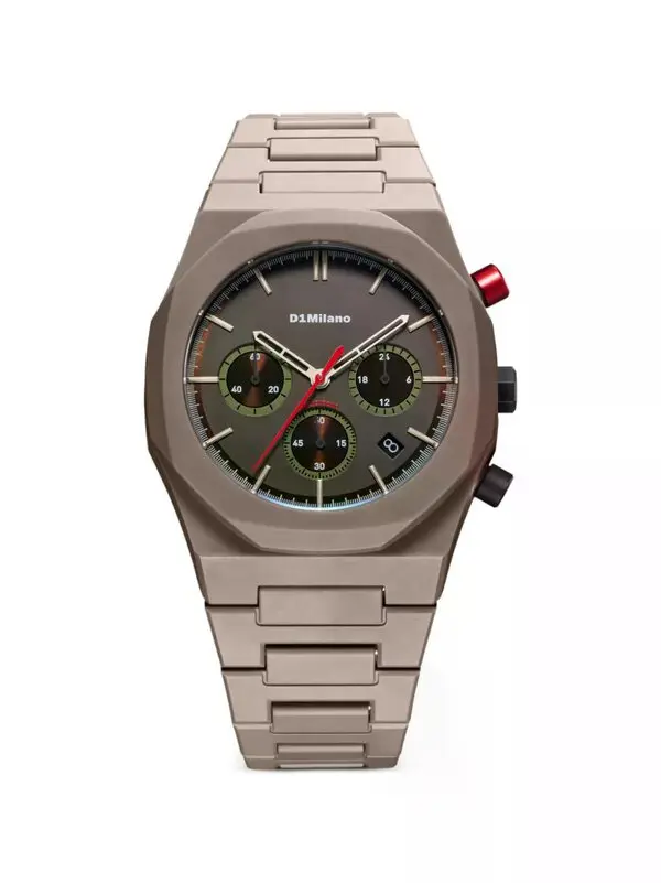 D1 MILANO Phantom 40.5mm Watch - Brown