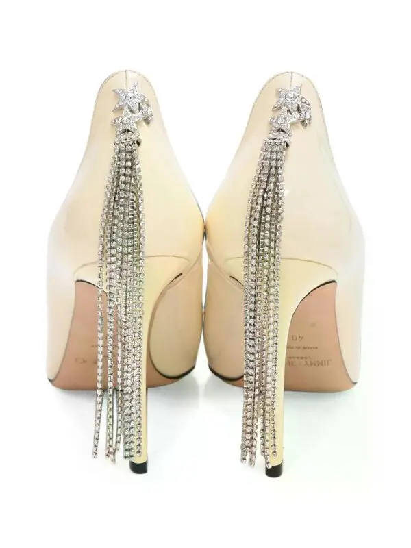 JIMMY CHOO Spruce Crystal Chandelier Pumps