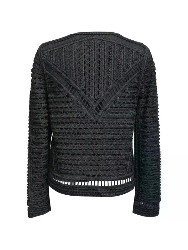 Maje Verone Crochet Jacket