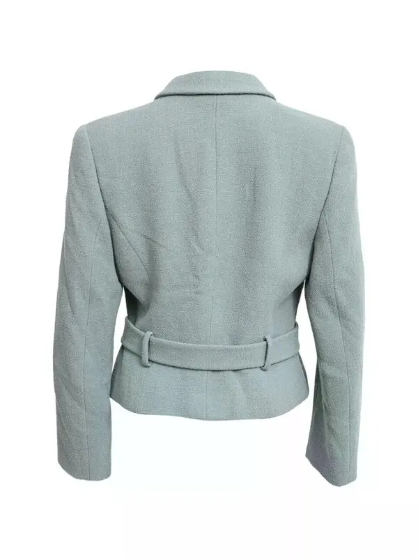 Giorgio Armani Belted Cropped Blazer