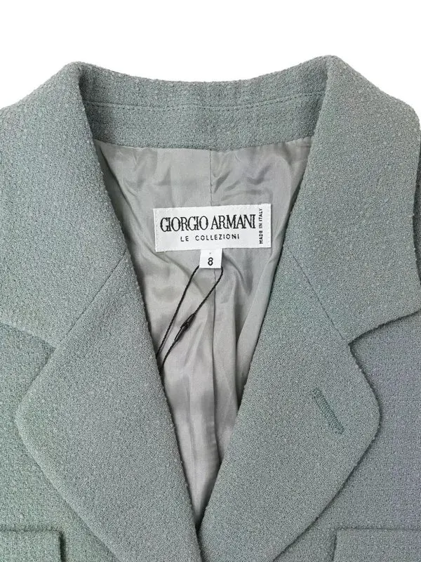 Giorgio Armani Belted Cropped Blazer