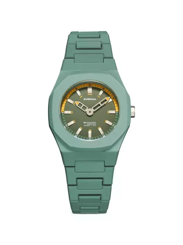 D1 MILANO Neo Polycarbon 32mm Watch - Green