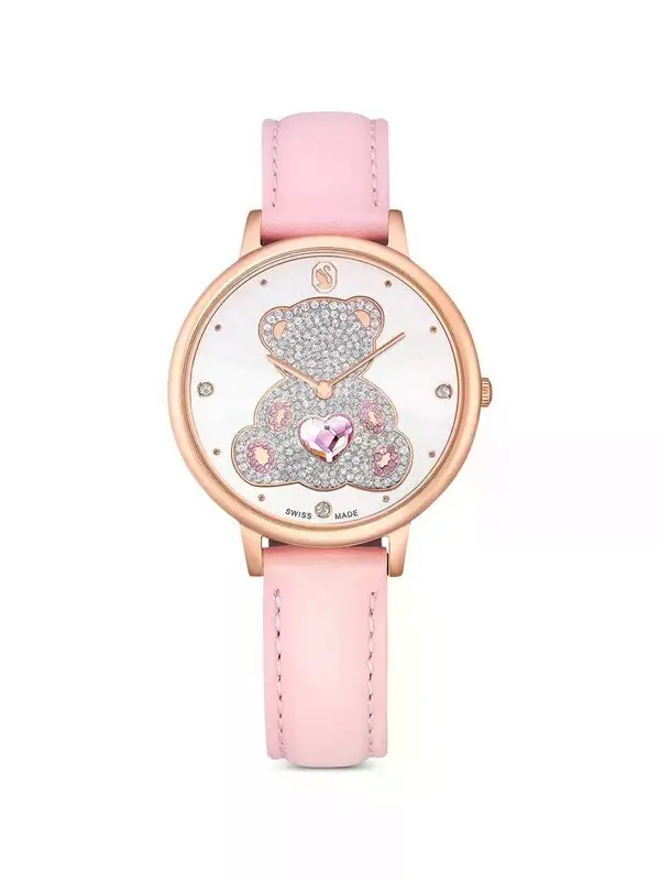 SWAROVSKI Teddy Crystal 35mm Watch - White