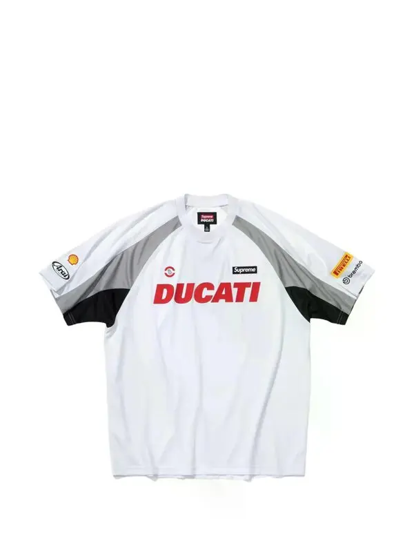 Supreme X Ducati Logo-print T-shirt