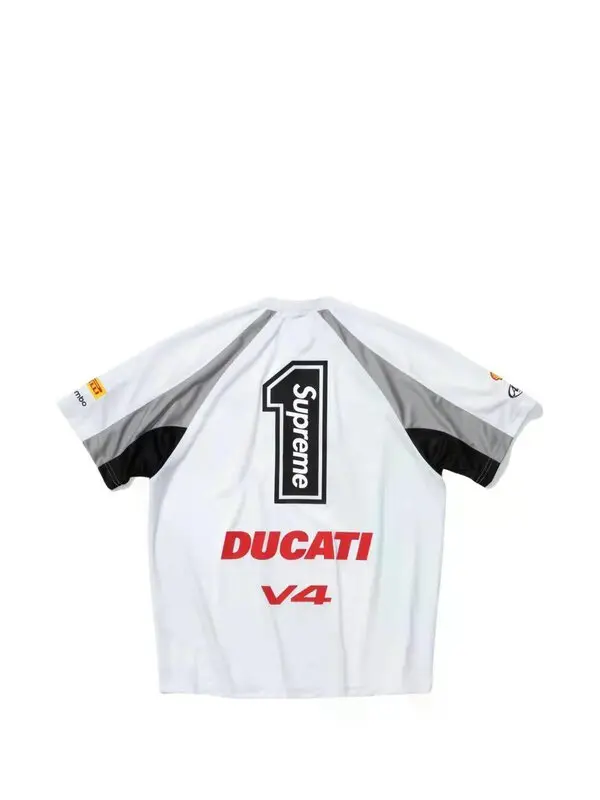 Supreme X Ducati Logo-print T-shirt