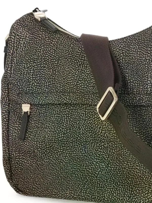 Borbonese B-club Luna Op-printed Shoulder Bag