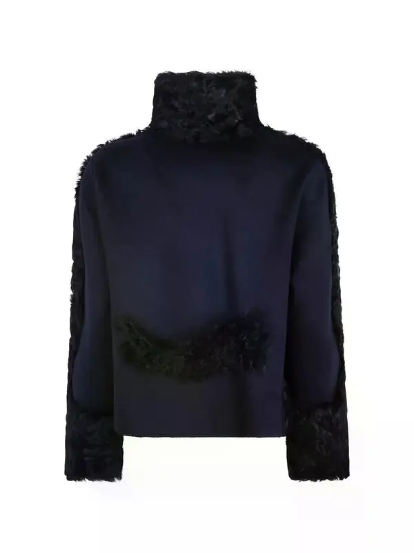 P.a.r.o.s.h High-neck Shearling-effect Jacket