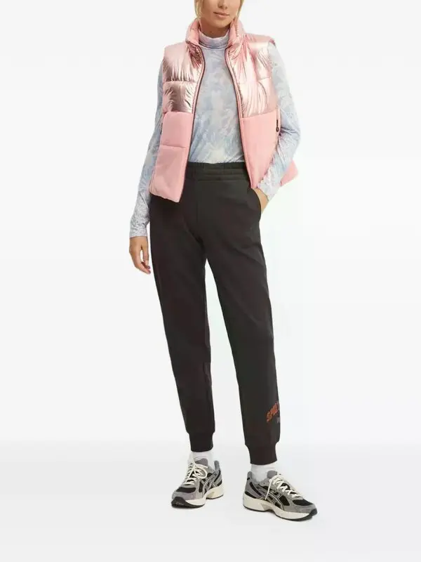 SPORTALM Metallic-effect Padded Gilet