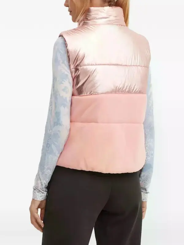 SPORTALM Metallic-effect Padded Gilet