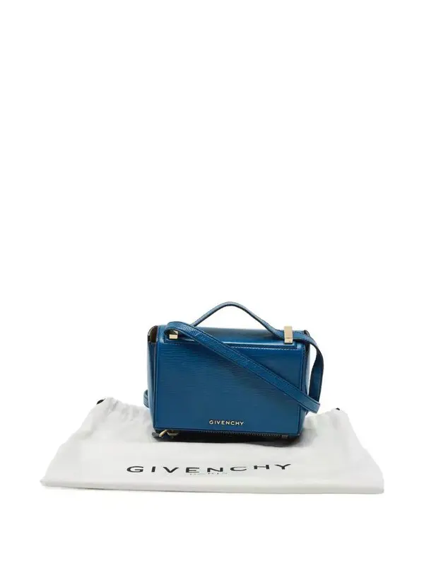 Givenchy Mini Pandora Box Cross Body Bag - Blue