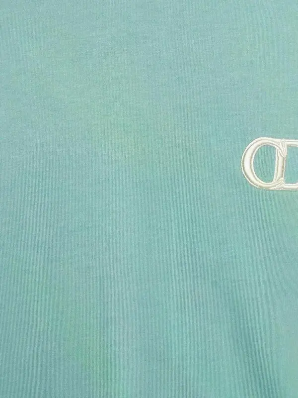 Dior Logo Embroidered T-shirt