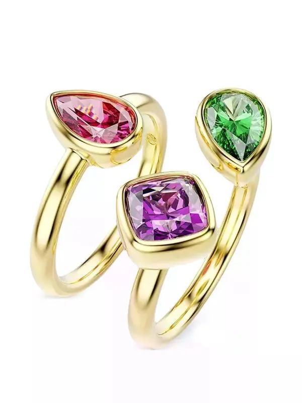 SWAROVSKI Imber Crystal-embellished Stacked Rings