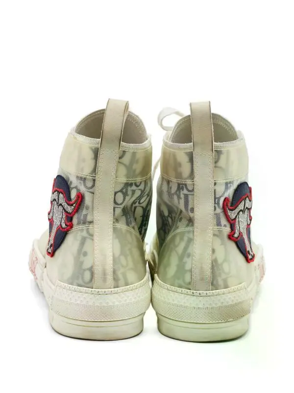 Dior X Shawn Stüssy B23 High-top Sneakers - Neutrals