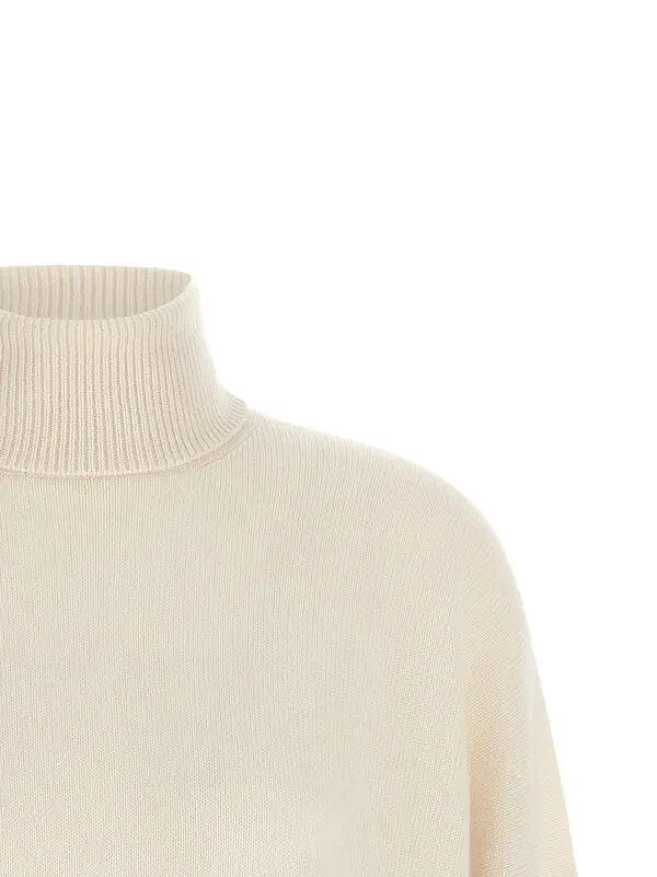 Brunello Cucinelli Ribbed High Neck Beam