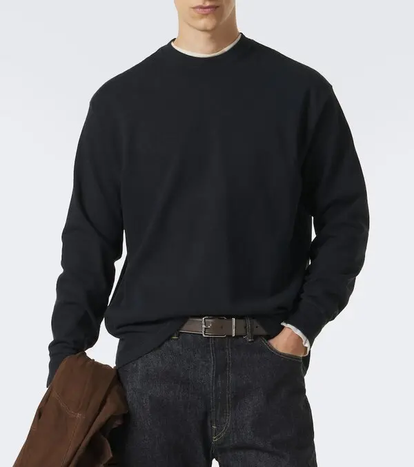 A.PRESSE Cotton Jersey T-shirt