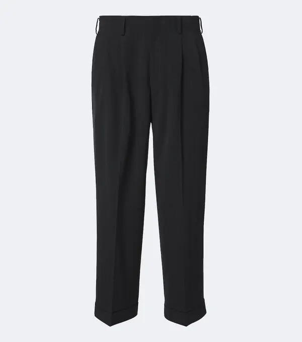 A.PRESSE Wool Straight Pants