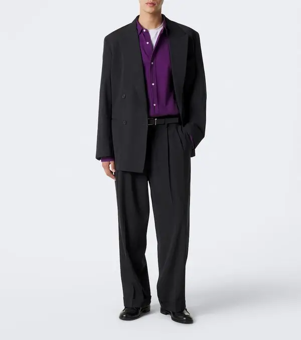 A.PRESSE Wool Straight Pants