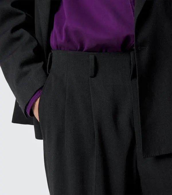 A.PRESSE Wool Straight Pants