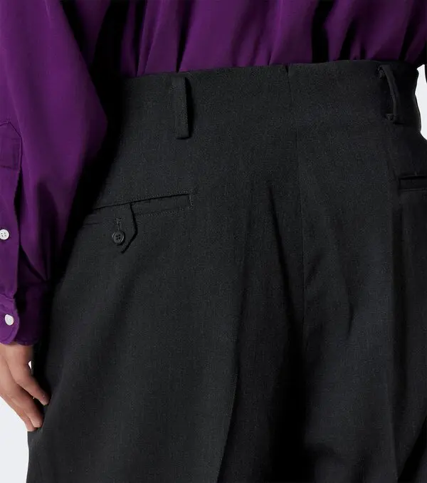 A.PRESSE Wool Straight Pants