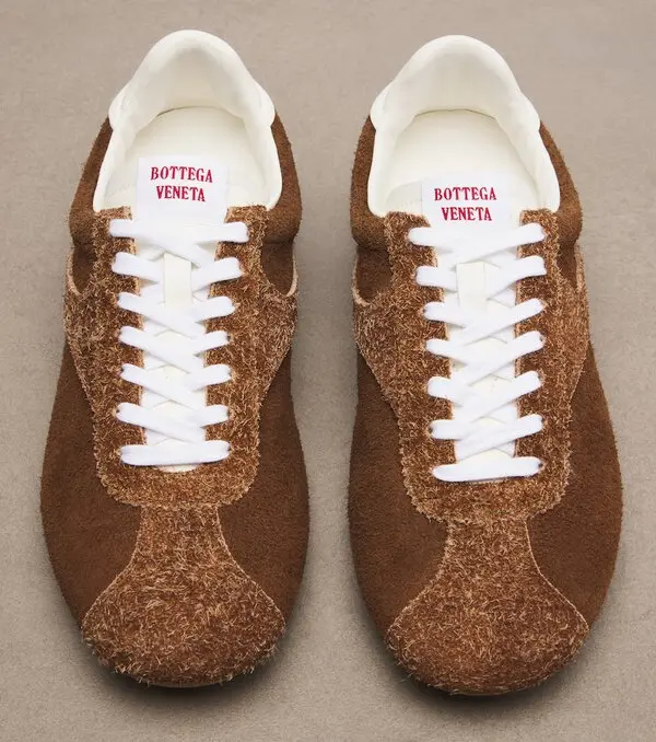 Bottega Veneta Shot Suede Sneakers
