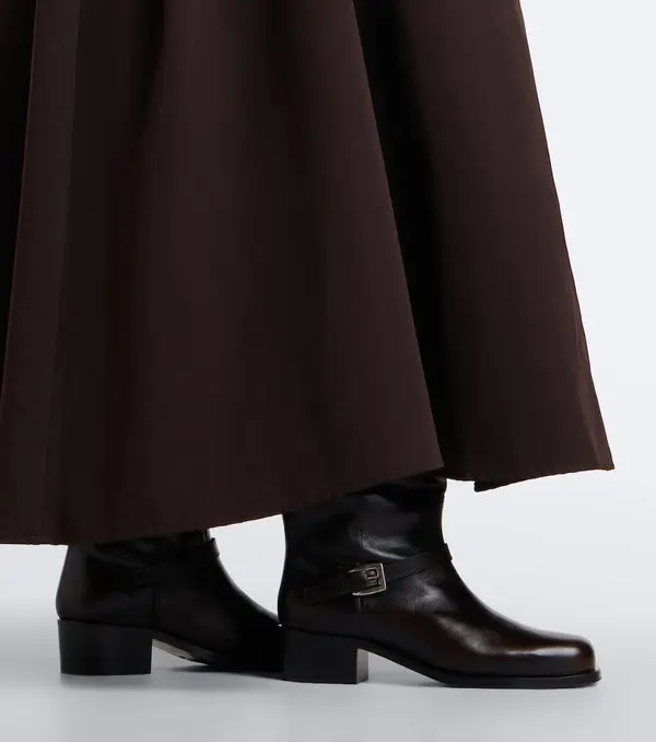 Staud Brooklyn Leather Knee-high Boots